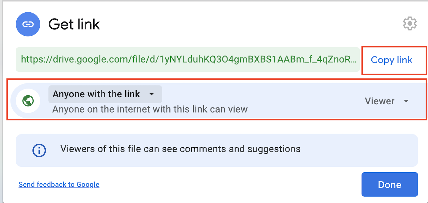 How to create a shareable link – Photographer's Edit Support